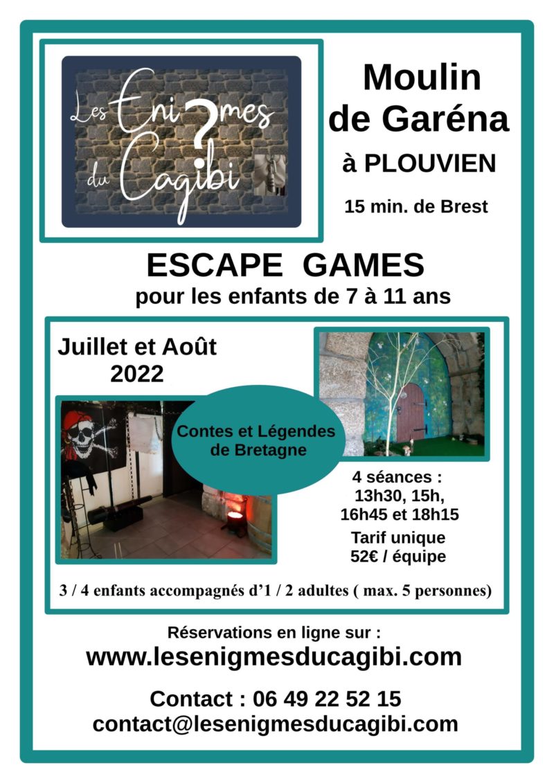 Escape-game : contes et légendes de Bretagne - Récréatiloups Finistère